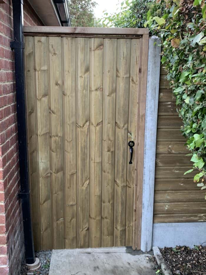 Shiplap Garden Gates for Driveways | Premium Timber Entrance